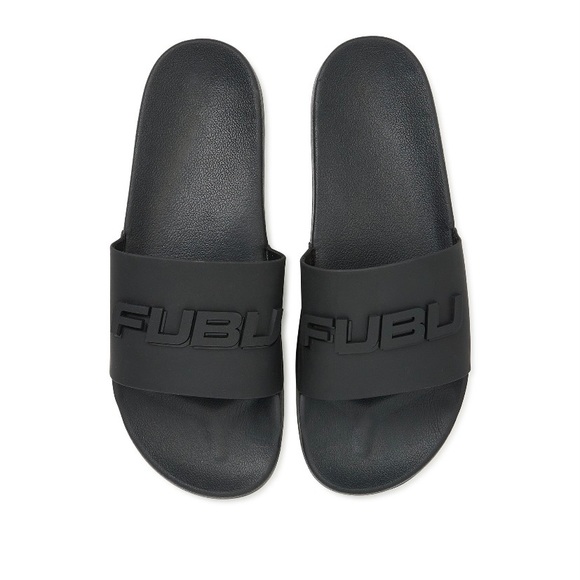 FUBU | Shoes | Fubu Mens Black Summer Slip On Sandal Various Sizes ...